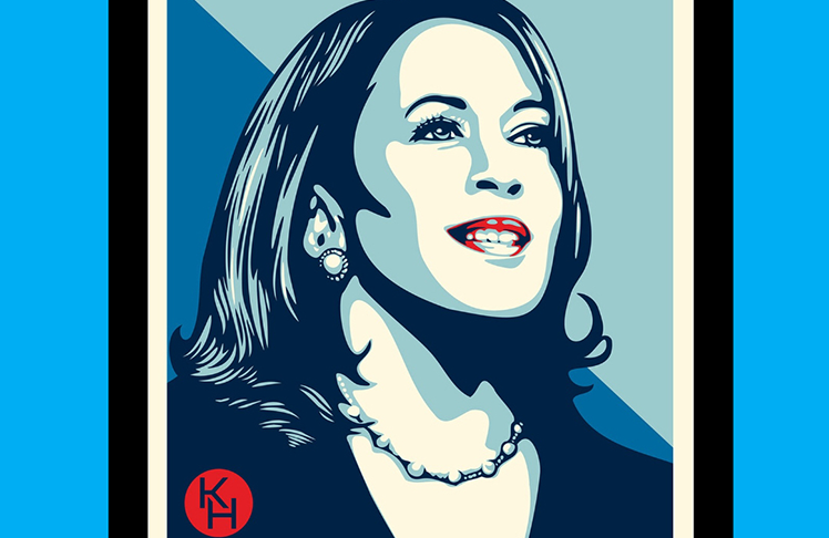 Artist Shepard Fairey Unveils Kamala Harris-Inspired Poster - The ...